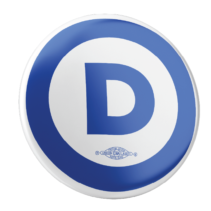 Democrats Button 2-Pack - The Official Democratic Store