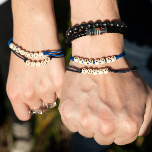 Democrat Friendship Bracelet 2-Pack