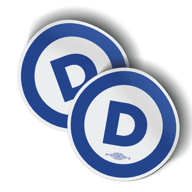 Democrats Sticker 2-Pack - The Official Democratic Store
