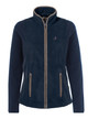 Percussion Ladies Scotland Fleece Jacket Navy 6136 - lakelandcountry