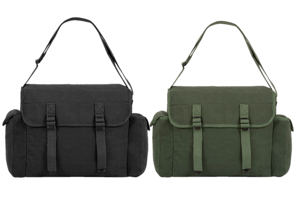 Highlander Heavy Duty Haversack Shoulder Bag - lakelandcountry