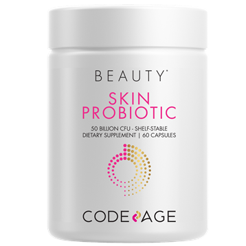 Skin Probiotics 50 Billion CFU - Probiotics + Prebiotics Vit C 60 caps