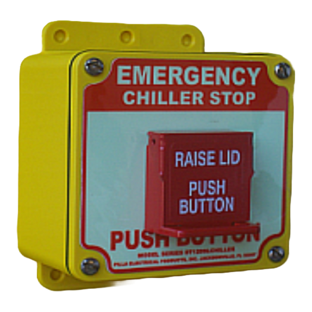 Pilla ST120SLRP1-Emergency Chiller Stop | Push Button Station | ZOT Supply