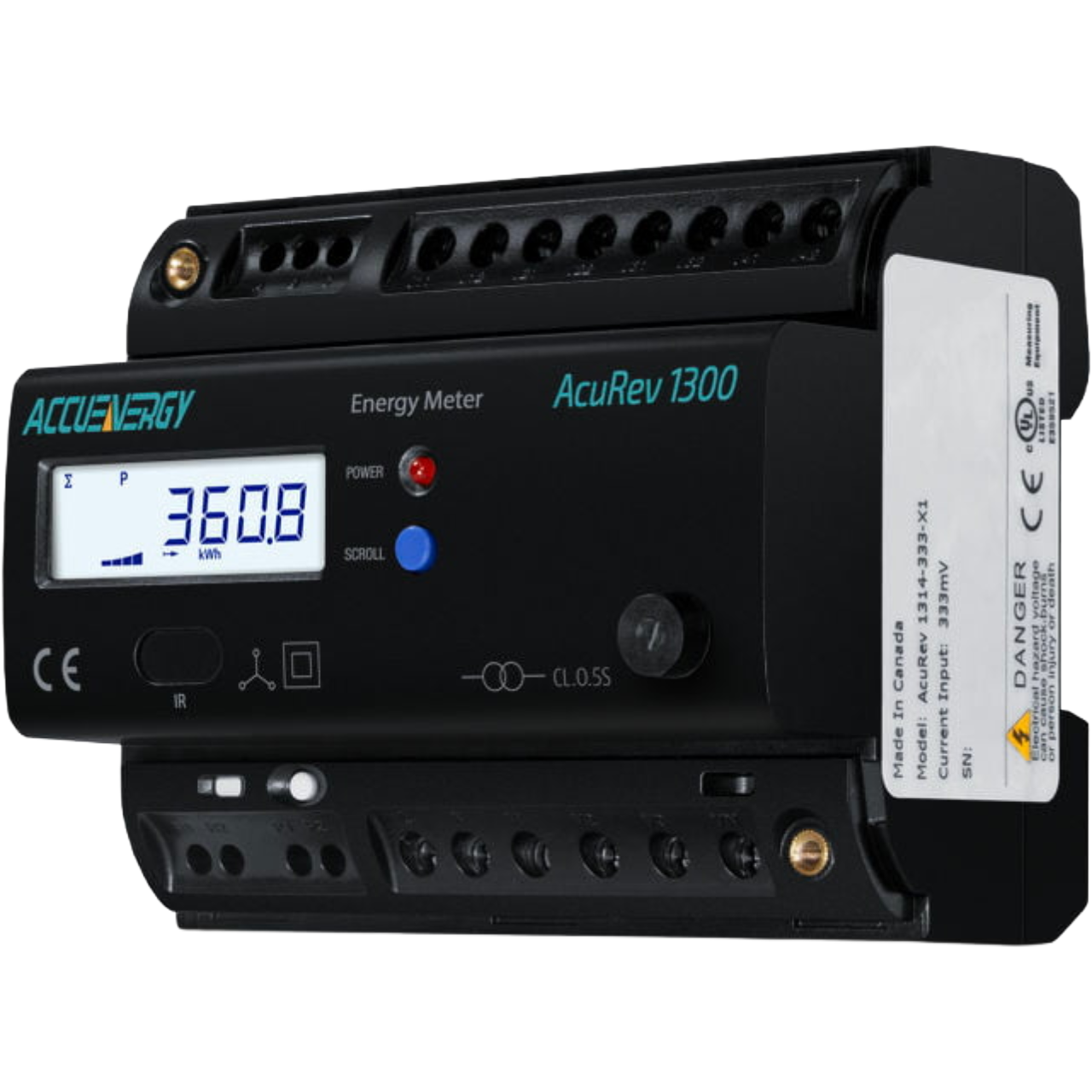 AccuEnergy ACUREV-1313-333-X0 | DIN Rail - 333mV | ZOT Supply