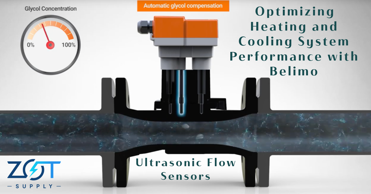 Optimizing Heating and Cooling System Performance with Belimo Ultrasonic Flow Sensors - Zot Supply