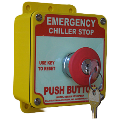 Pilla ST120SLKR-Emergency Chiller Stop | Push Button Station | ZOT Supply