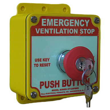 Pilla ST120SLKR-Emergency Ventilation Stop | Push Button Station | ZOT ...