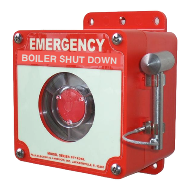 Pilla ST120SN4XNMSL-Boiler Shut Down | Non Metallic Break Glass | ZOT ...