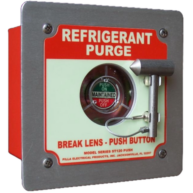 Pilla ST120FN1BP2SL-Refrigerant Purge | NEMA 1 Break Glass | ZOT Supply