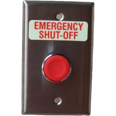 Pilla WPSYFSO Emergency Shut-Off | Momentary Button | ZOT Supply