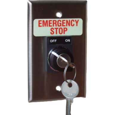 Pilla WPSK2ES Emergency Stop | Keyed Selector Switch | ZOT Supply