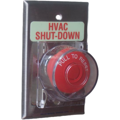 Pilla WPSMPCLMSL HVAC Shut-Down | Maintained Button | ZOT Supply