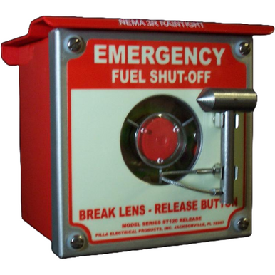 Pilla ST120SN3RSL-Emergency Fuel Shut-Off | Rain Proof NEMA 3R Break ...