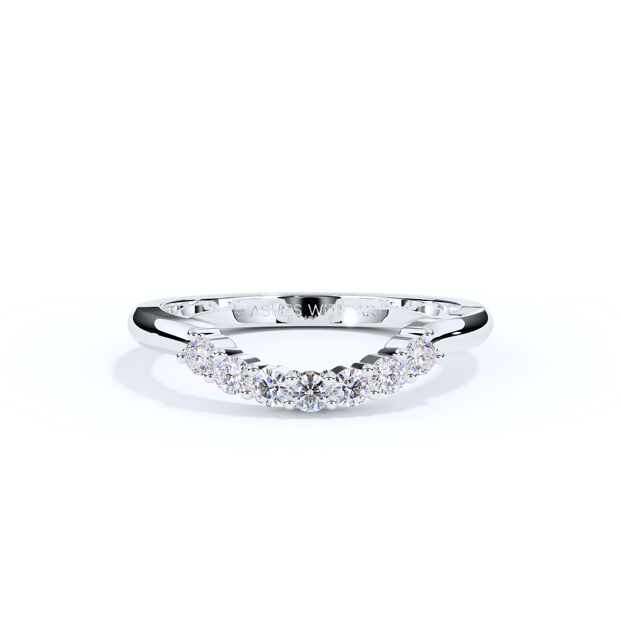 Diamond Enhancer Eternity Ashes Ring
