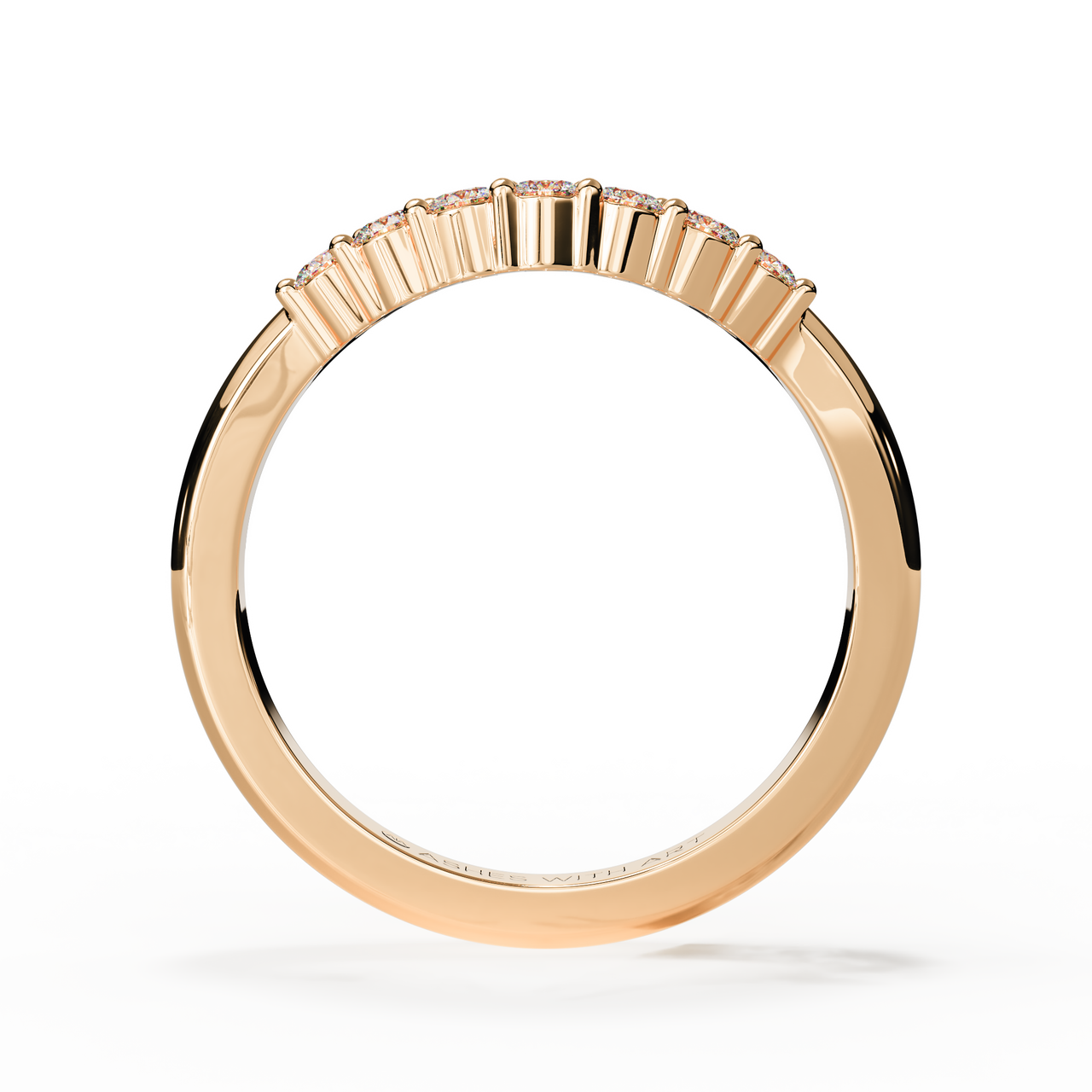 Diamond Enhancer Eternity Ashes Ring