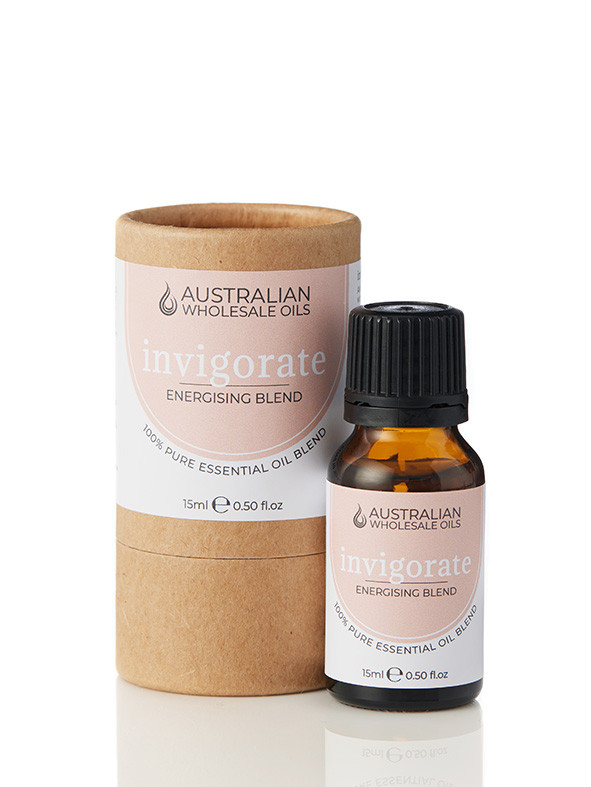 Energy Boosting Essential Oil Blend - Invigorate | AWO