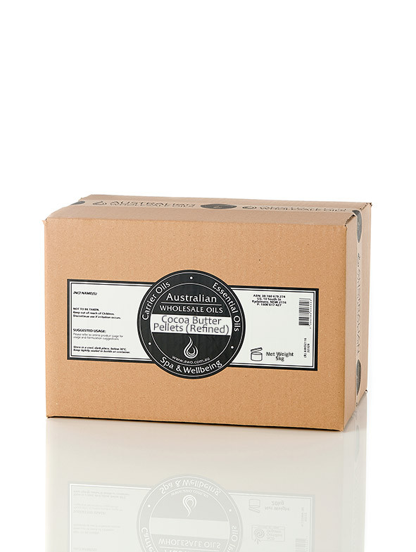 Cocoa Butter Pellets (Refined) - 100% Natural | AWO