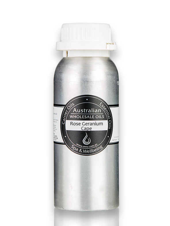 Rose Geranium Essential Oil (Cape) - 100% Pure | AWO