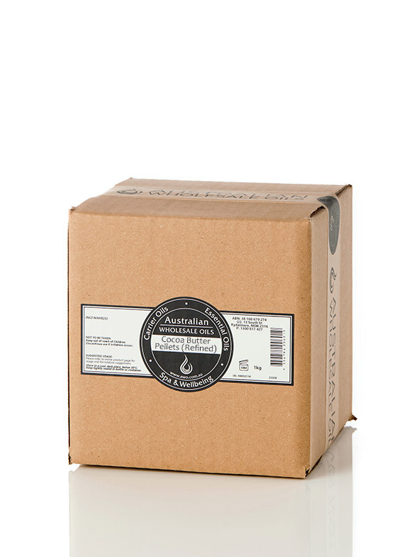 Cocoa Butter Pellets (Refined) - 100% Natural | AWO
