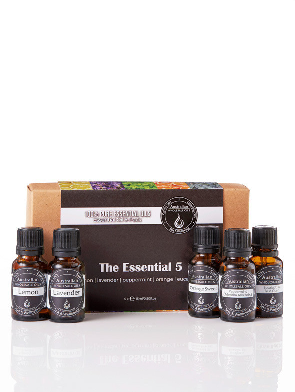 Essential Oil Pack - The Essential 5 (ACO Certified) | AWO