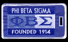 Sigma Luggage Tag - Founded 1914 - True Blu Designs, LLC.