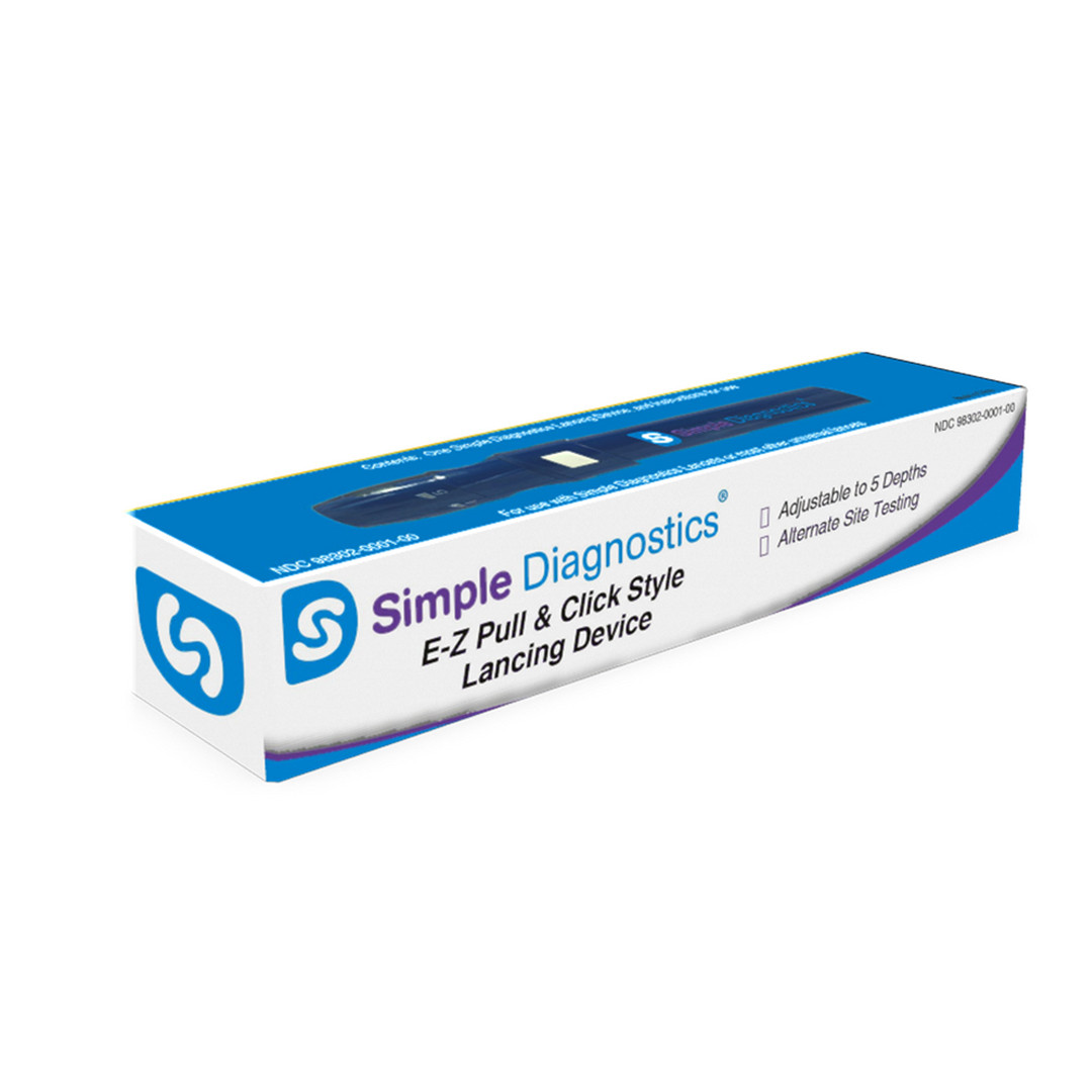 Buy Clever Choice Simple Diagnostics Lancet Device For Diabetic Petient ...