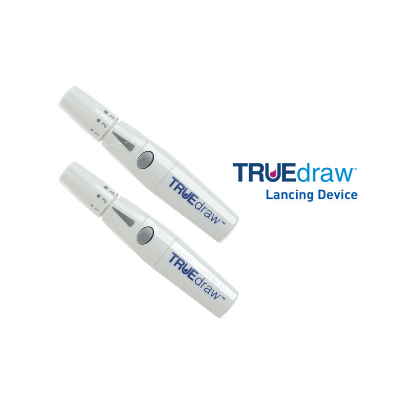Buy TRUE Draw Lancing Device For Glucose Care 2 Pack Online in USA at ...
