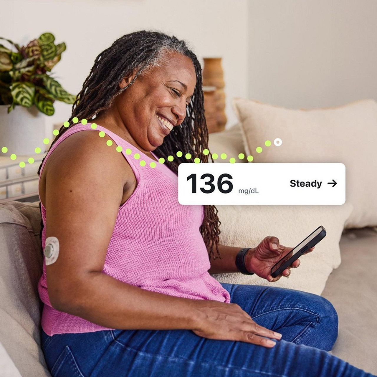 Stelo CGM, Track Glucose, No Pricks