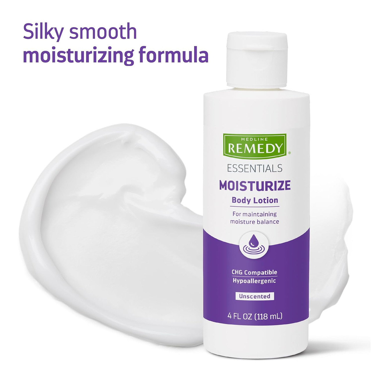 Medline Remedy Essentials Moisturizing Body Lotion, 4 oz - Medical ...