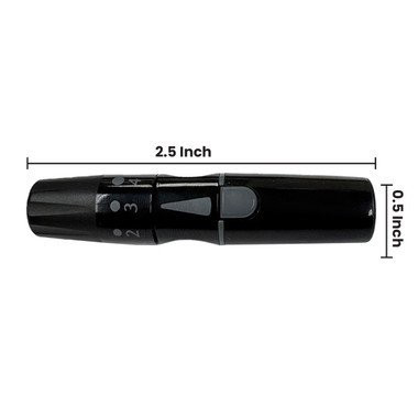 True Go Meter Micro Lancing Device - Smallest Device only 2.5 inches ...