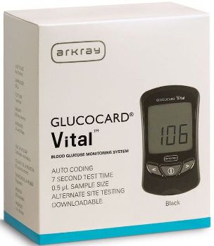Arkray Glucocard Vital 50 Test Strips For Diabetic Petient