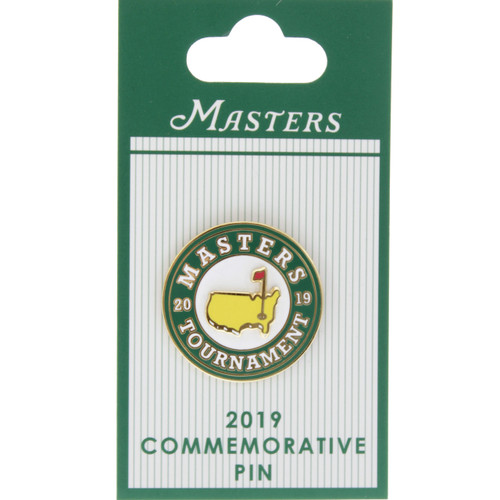 2019 Masters Commemorative Pin - 2019 Dated Masters Golf Accessories