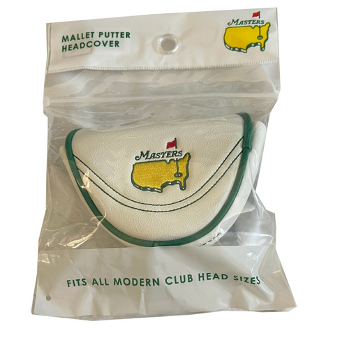 Masters White Mallet Putter Cover with Green Trim | New Arrivals | 2024 ...