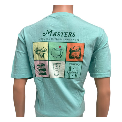 Masters Light Blue Concessions Pop Art T-Shirt | New Arrivals | 2024 ...