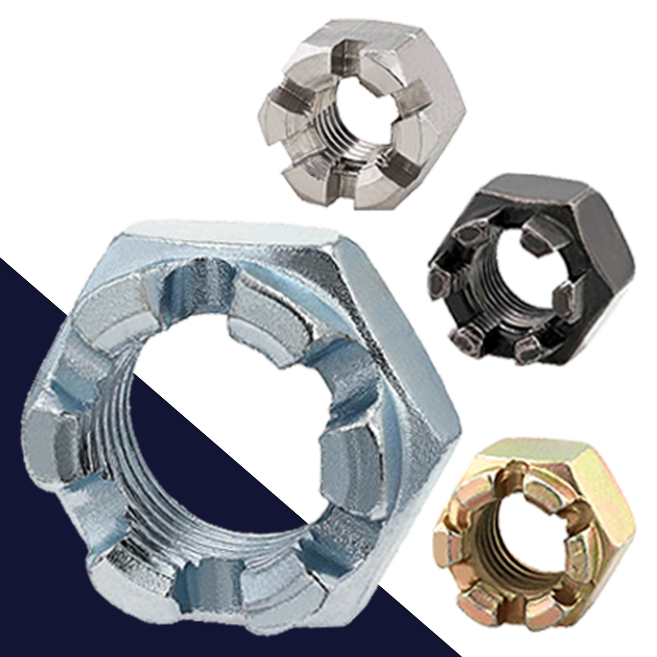 Nuts - Castle Nuts - BelMetric