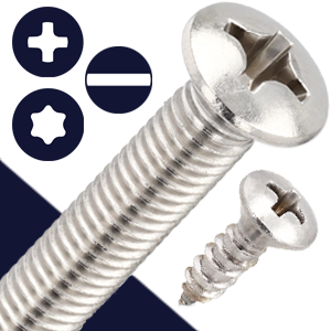 Screws - Oval Head - BelMetric