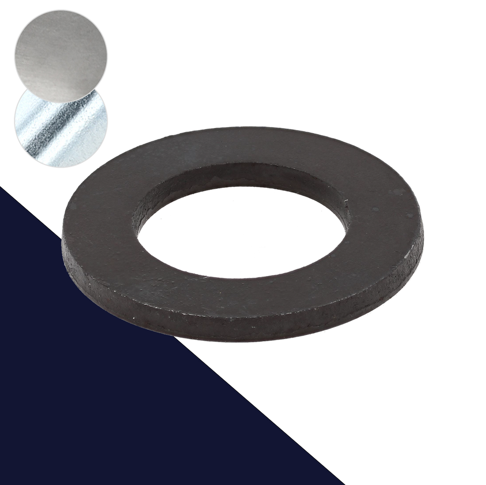 ISO Flat Washer - Steel HV-300 Plain ISO 7089 - BelMetric