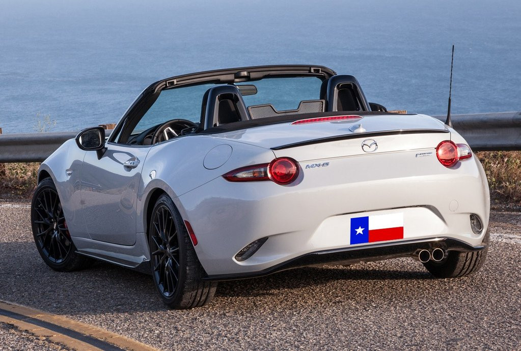 Mazda Miata Mx-5 2016-2017 Factory Lip No Light Rear Trunk Spoiler ...