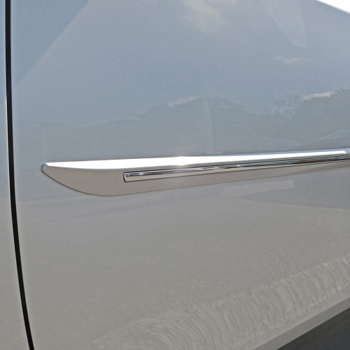 Painted Body Side Door Moldings W/Chrome Insert for TOYOTA Sienna 2011 ...