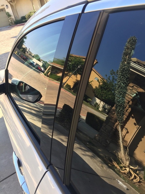 Ford Taurus W/O Keypad 2010-2019 Glossy Black Pillar Posts Trim 6PCS ...