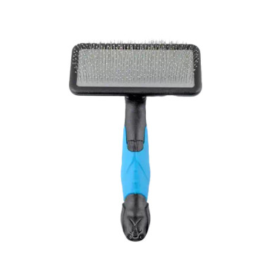 Mr. Slick Medium Slicker Brush with Protected Pins