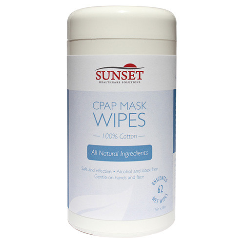 Sunset Healthcare CPAP Mask Cleaning Wipes Canister | GoCPAP