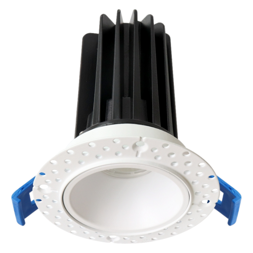 2" Trimless Round LED Regressed Downlight, 12W, 1000 lm, 5CCT, CRI>90 ...