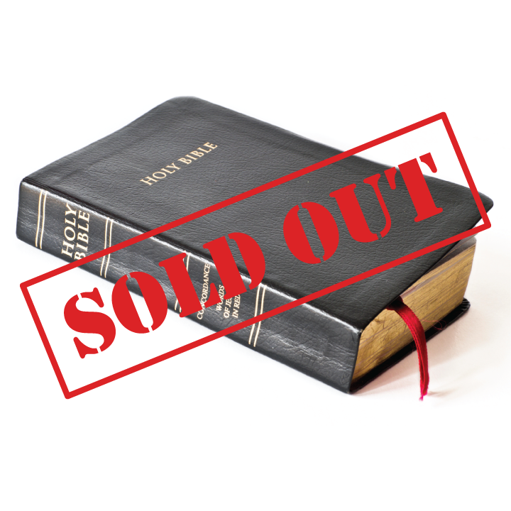 HOLY BIBLE -- SOLD OUT - Gavin Newsom For Governor Webstore