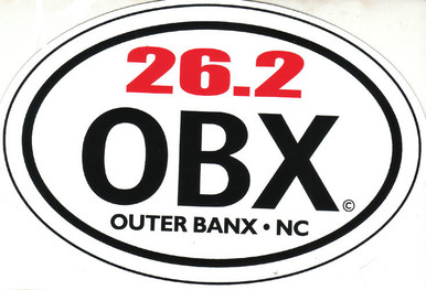 OBX Marathon Sticker
