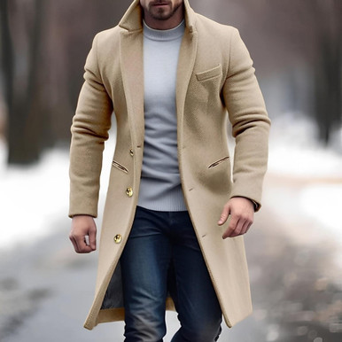 Manteau D’Hiver Long Et Élégant Axel™