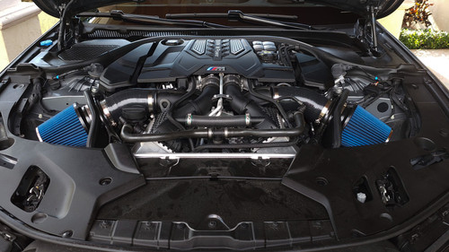 Unlock Peak Performance: MAD BMW M5 M8 F90 F92 Cold Air Intake W/ Heat ...
