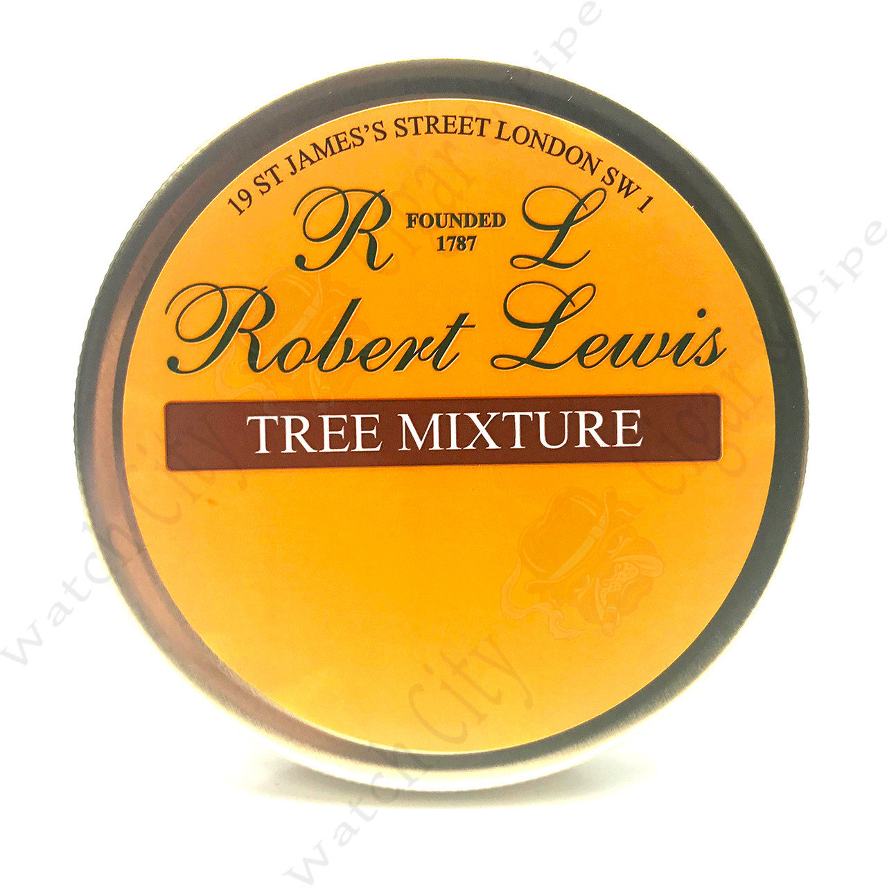 Robert Lewis Tree Mixture 50g Tin - Watch City Cigar & Pipe