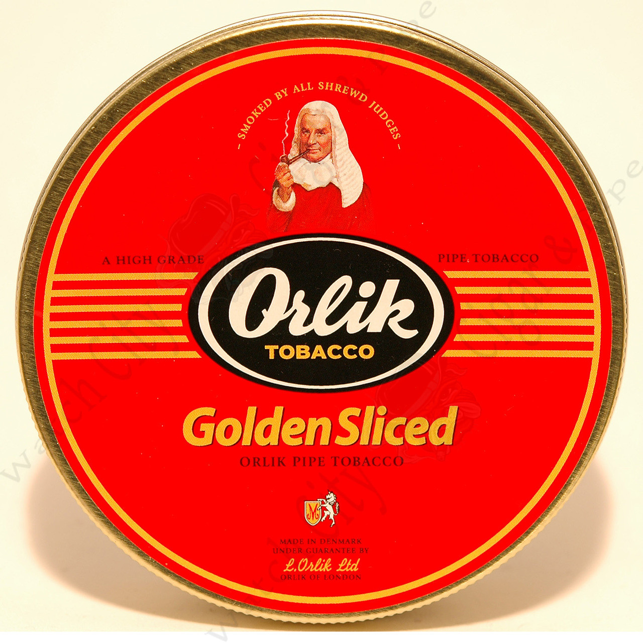 Orlik Golden Slice 1.75 oz Tin Pipe Tobacco