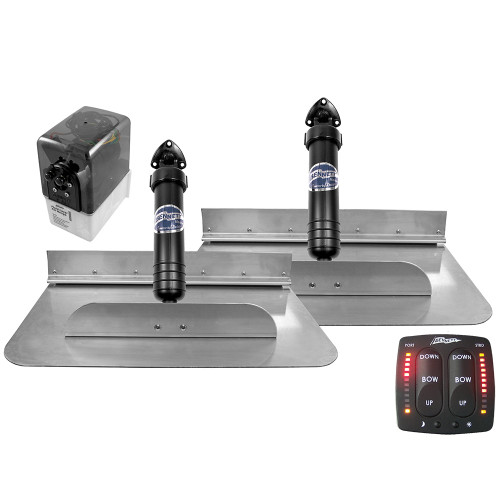 Bennett Trim Tab Kit 18" x 12" w/Electronic Indicator Control Switch ...